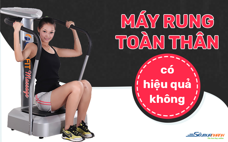 Máy rung toàn thân thực sự có giảm mỡ hiệu quả không?
